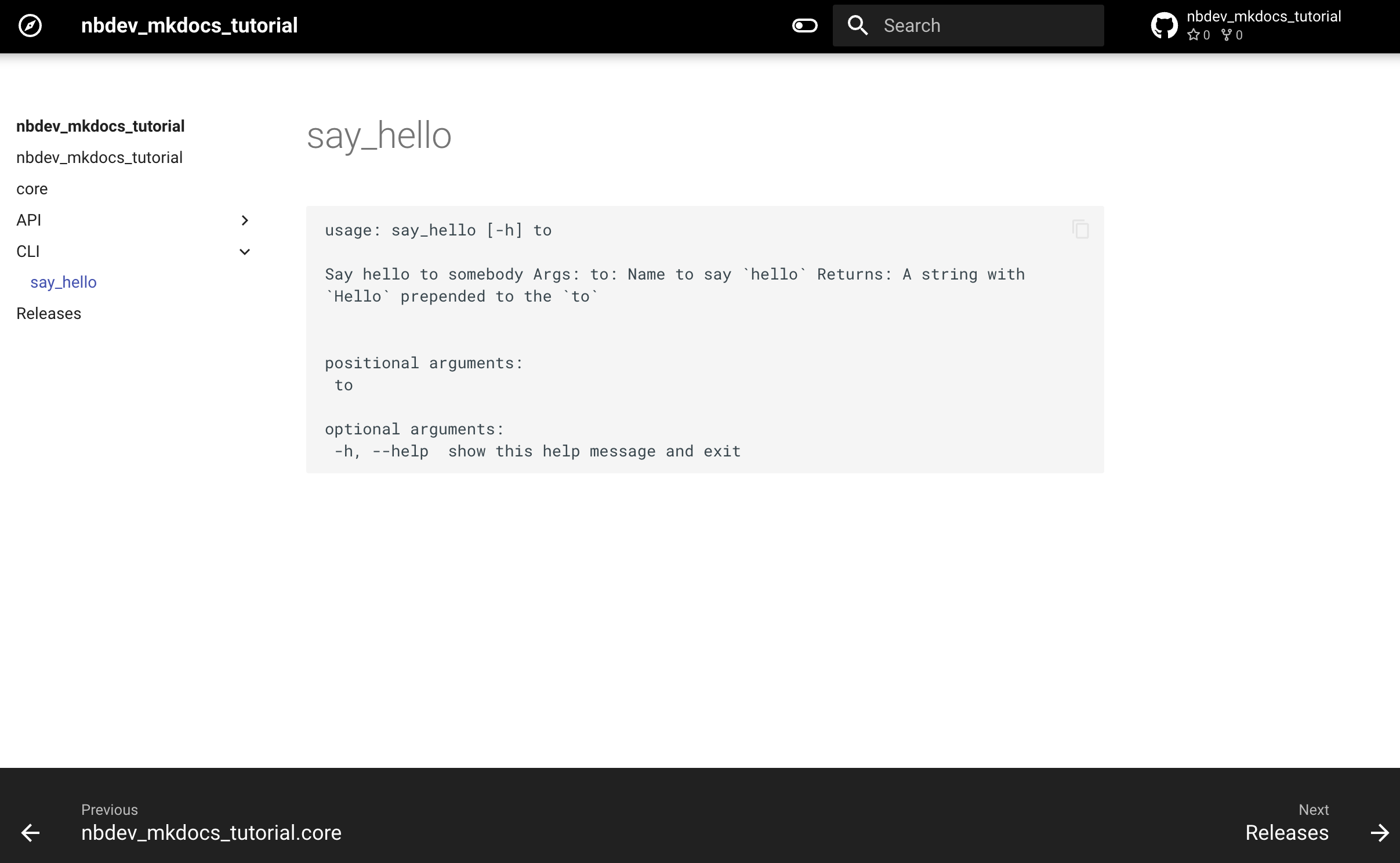 Basic User Guide Nbdev Mkdocs